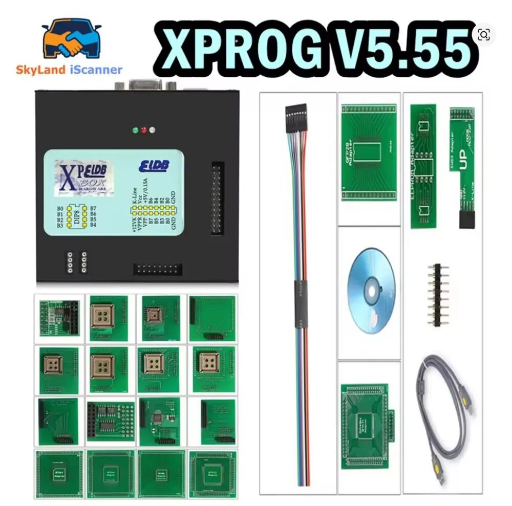 Программатор XPROG M BOX V5.55 Автомобильный программатор ECU/Поддержка автомобилей CAS4