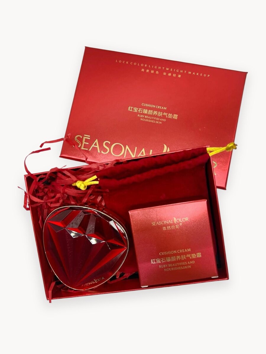 Кушон для лица. Тональный крем-кушон бриллиант