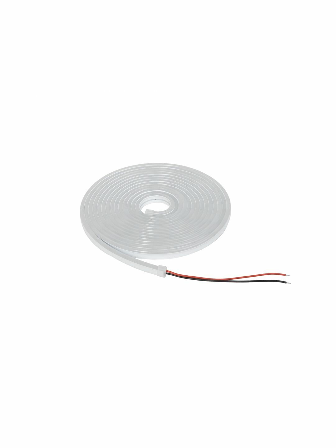 Гибкий неон - 9,6W/m, 12V, 6*12мм, 120 д/м, IP65, нейтральный белый (4000K) - 5м