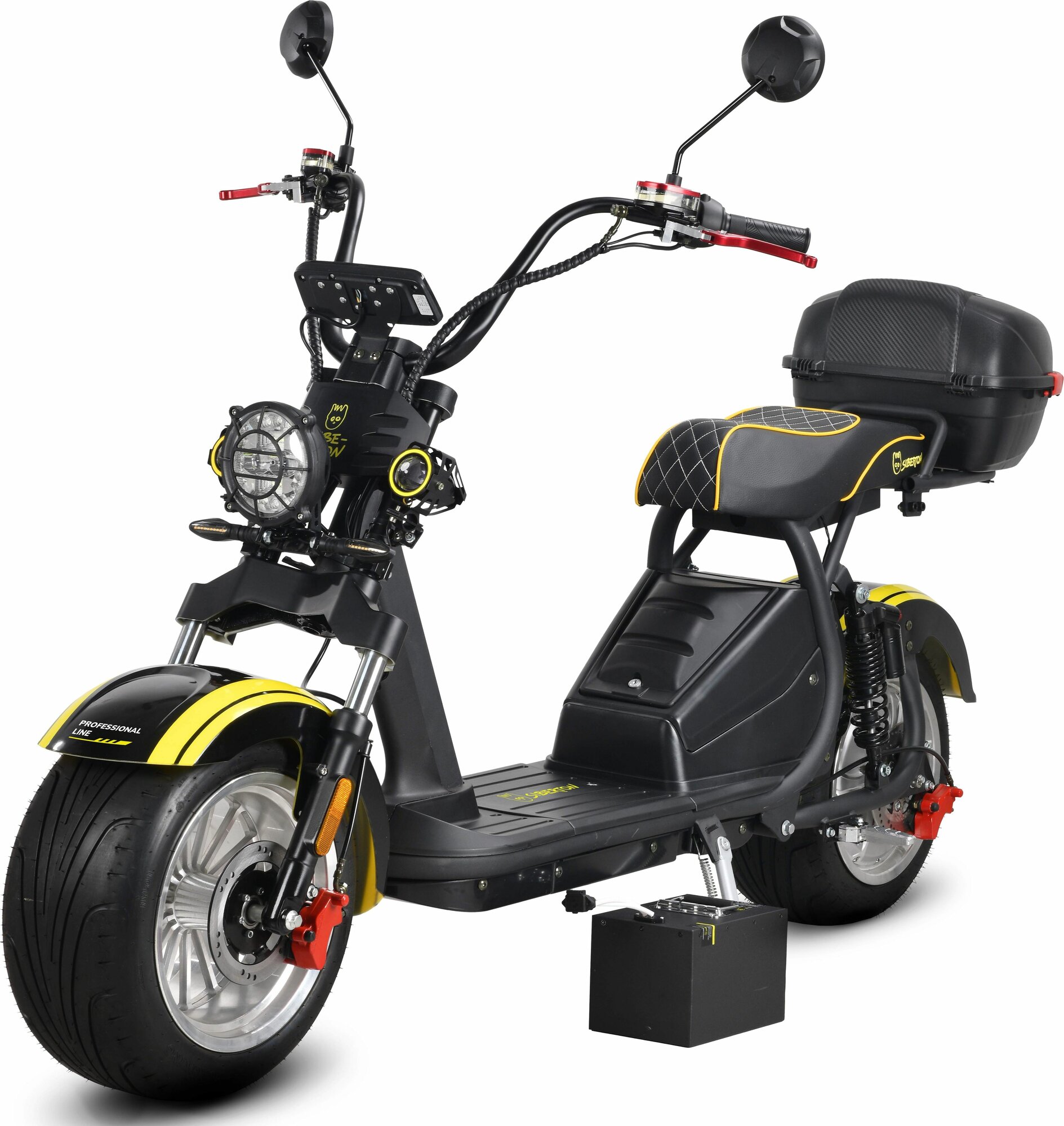 Электроскутер SIBERTON PRO MAX 3950W ( 60V / 35Ah ) с кофром