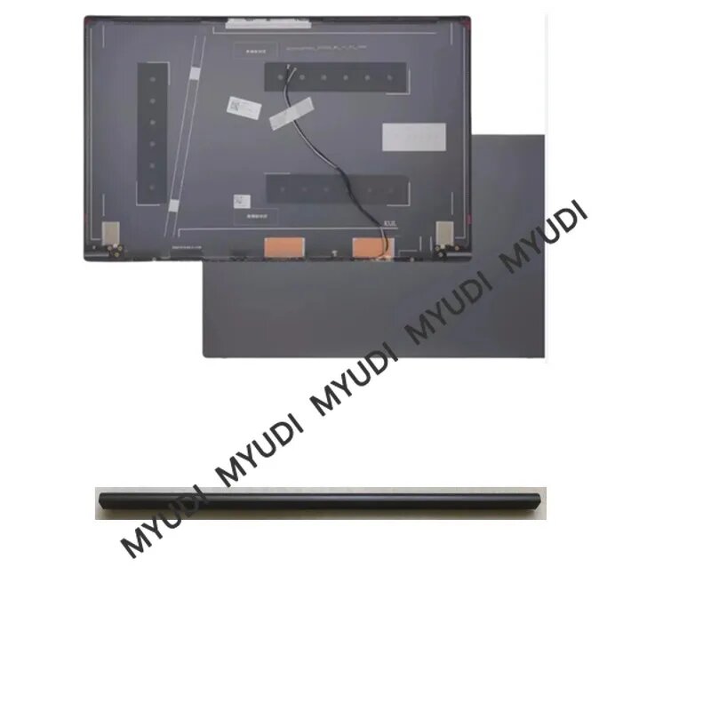 Корпус для ноутбука Samsung Galaxy Book 3 NP750XFG NP750XFH MYUDI серого цвета grey AiIngecover