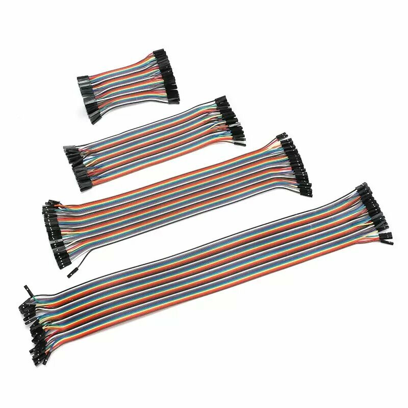 ДуPont цветной ленточный кабель 40P 10/21/30/40 см медный 21CM male-male