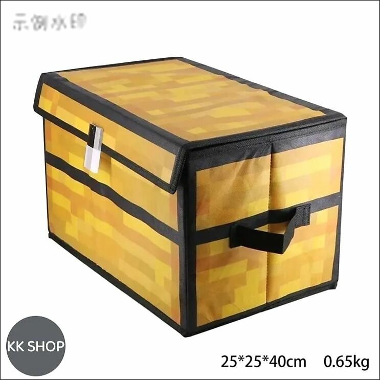 Сундук для хранения игрушек и вещей Майнкрафт 25*25*40cm-l
