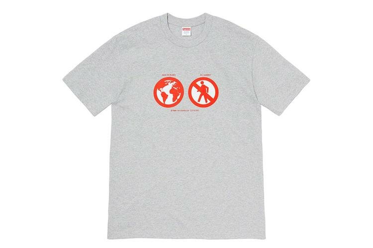 Футболка Supreme Save The Planet