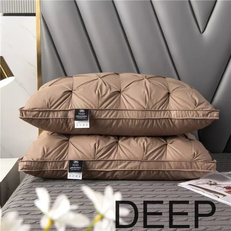 Miss Mari Home textile Подушка 50x70 см, Средняя жесткость, Микрогель
