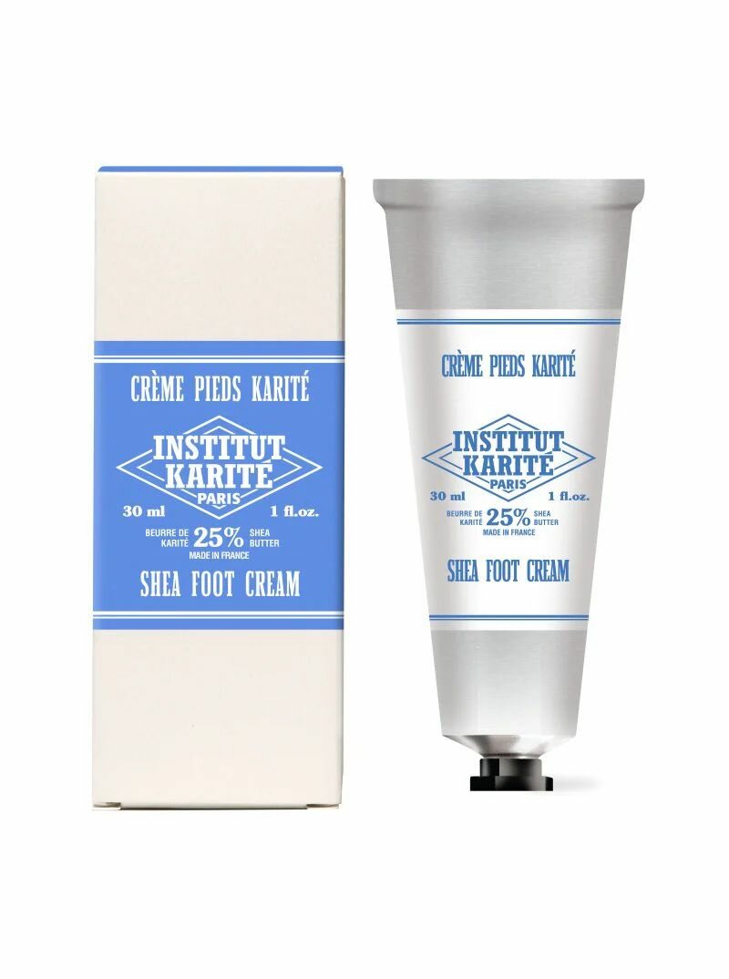 Institut Karite - Shea Foot Cream Крем для ног с маслом ши 30 мл