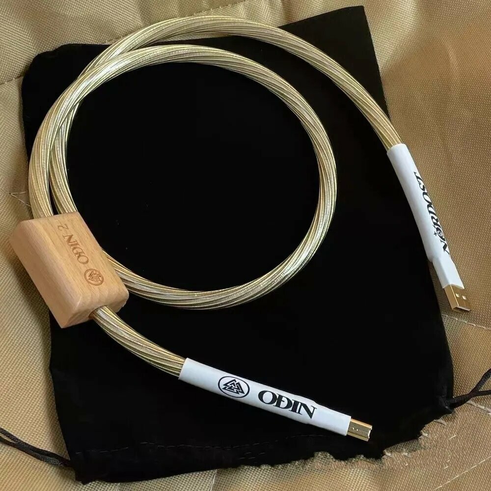 Nordost Кабель для компьютерной периферии USB 2.0 Type-A/USB 2.0 Type-B, 1 м, золотой