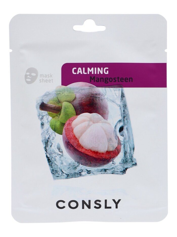 Успокаивающая тканевая маска Consly с экстрактом мангостина, 20 мл