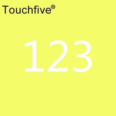 Маркер TOUCHFIVE Светло-желтый, Color: 123