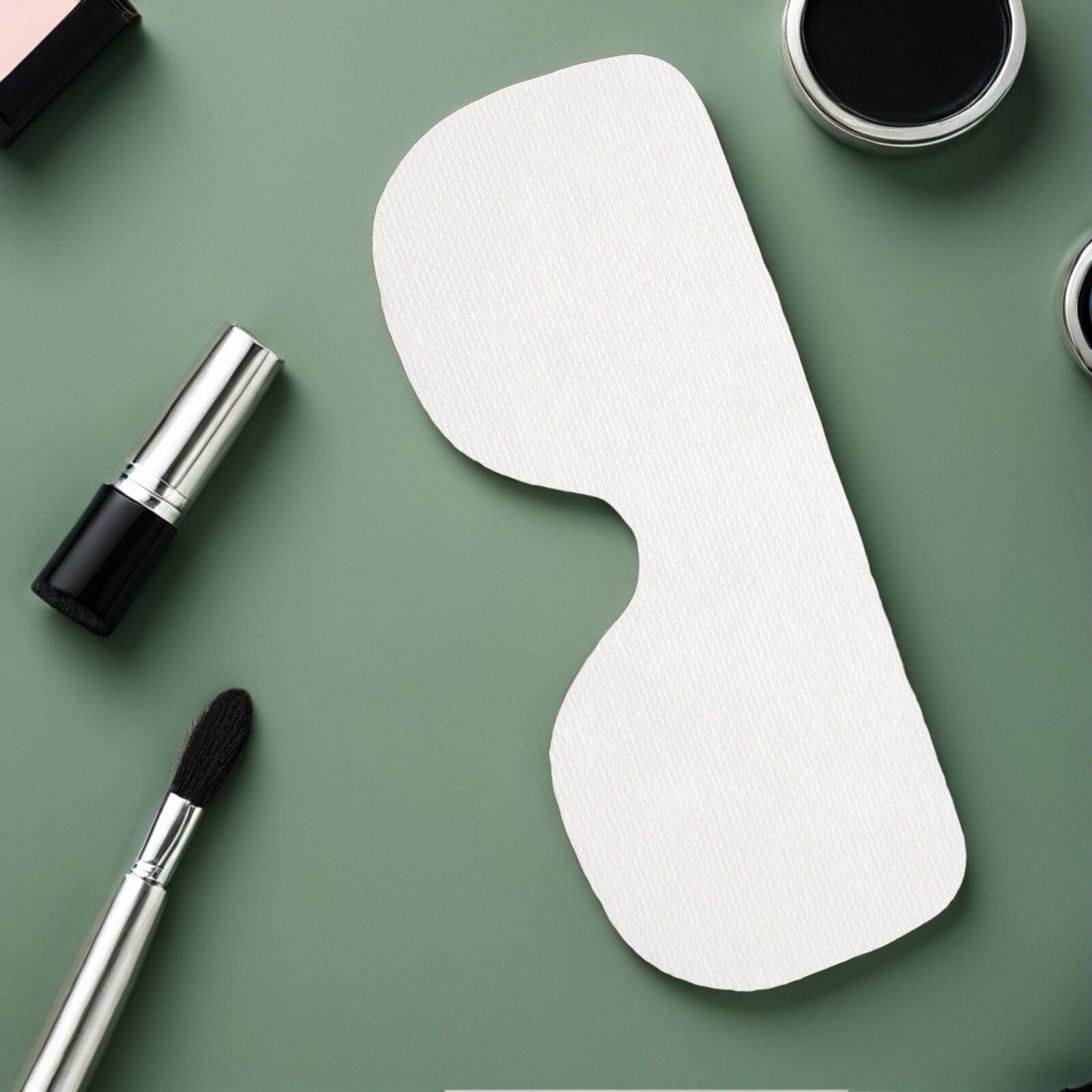 Одноразовые белые ультратонкие неактивные глазные маски из нетканого материала для спа и домашнего ухода, набор 600 штук