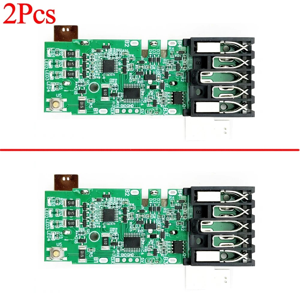 Плата защиты зарядки dawupine для аккумулятора Milwaukee 18V 6Ah