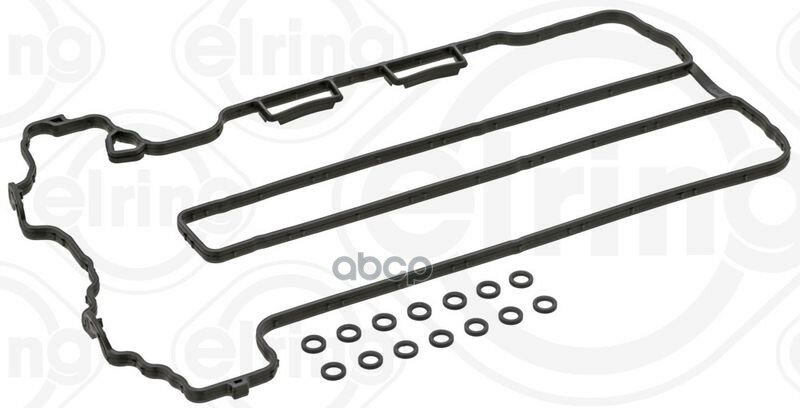 Прокладка клапанной крышки ДВС (к-т) Opel Astra 1.2-1.4 00-, Agila, Corsa, Meriva Elring арт. 392490