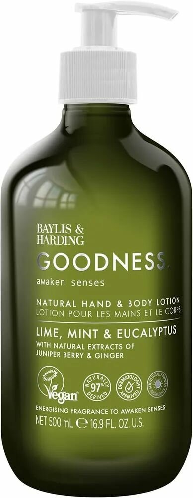 Baylis & Harding - Goodness Awaken Lime, Mint & Eucalyptus Hand & Body Lotion Лосьон для рук и тела 500 мл