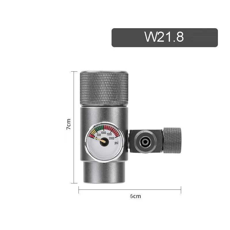 Регулятор CO2 для аквариума JFENGLI, серый, W21.8
