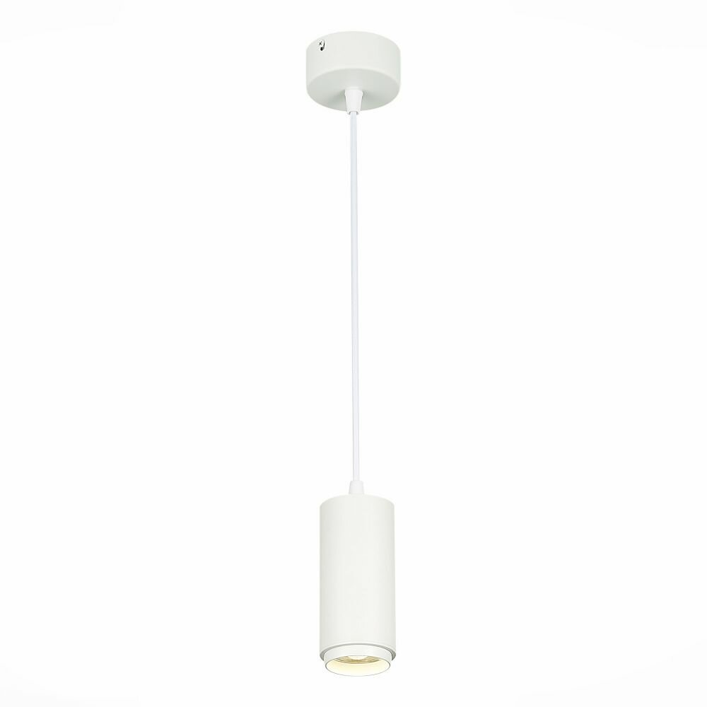 ST600.543.10 ST-Luce Светильник подвесной Zoom Белый LED 1*10W 4000K 1 000Lm Ra>80 15-60° IP20 D59xH130 170-.