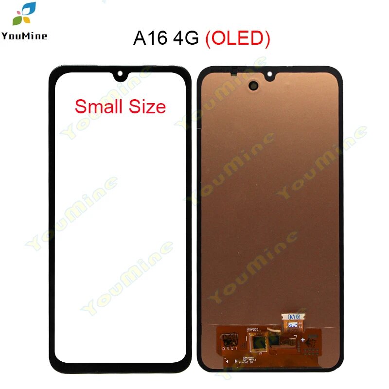 6,7 "Super AMOLED для Samsung A16 4G ЖК-дисплей A165F A165M Дигитайзер A16 4G no frame OLED