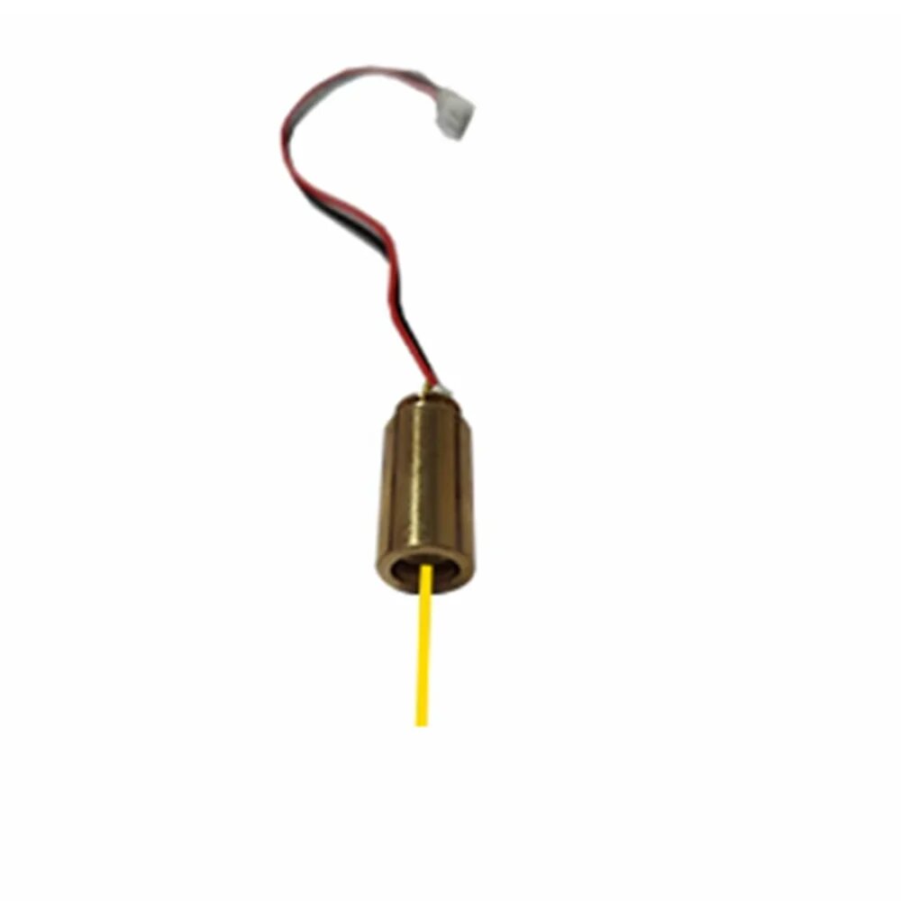 Elubor 571нм 10мВт желтый лазерный модуль DC2V-12*21 мм