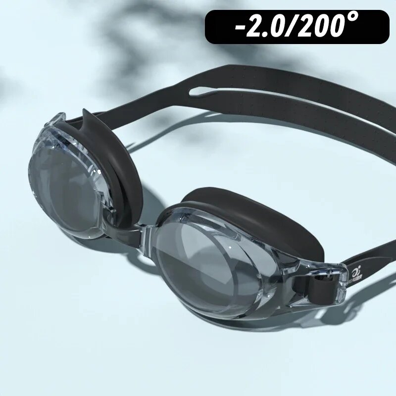 Очки для плавания с диоптриями -2.0/200°