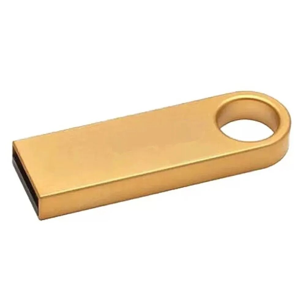 Kiboule USB-накопитель 2 ТБ Серый металлик USB 2.0 Флешка с отверстием для ключей — фото 1