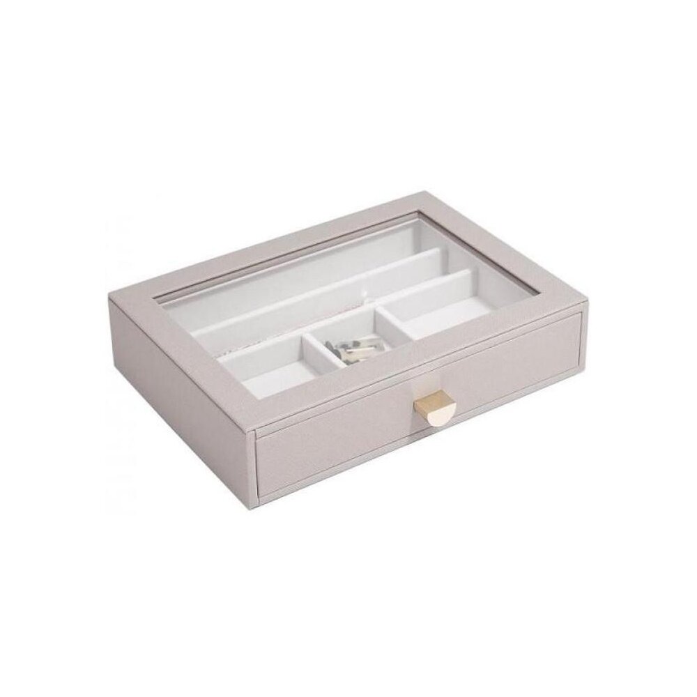 LC Designs 75782 Шкатулка-сет для драгоценностей lc designs, 25х18х4.2 см, серая