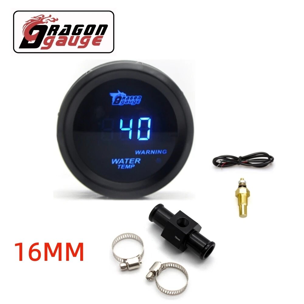 Датчик температуры воды DRAGON 16MM, 40-150℃