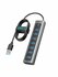 USB-концентратор GiGimondo 7-портовый USB 3.0 хаб USB-A, USB-C PD, кабель 1м, се...
