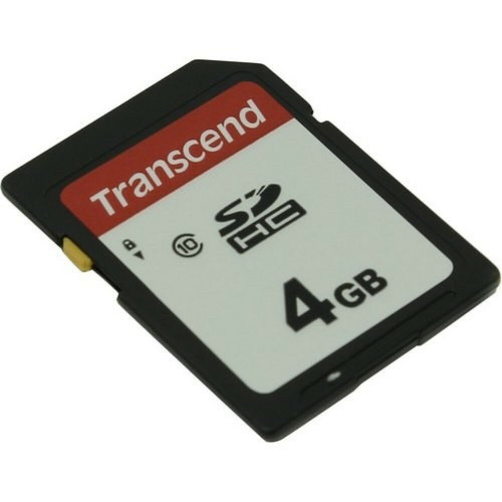 Карта памяти Transcend TS4GSDC300S 4 ГБ