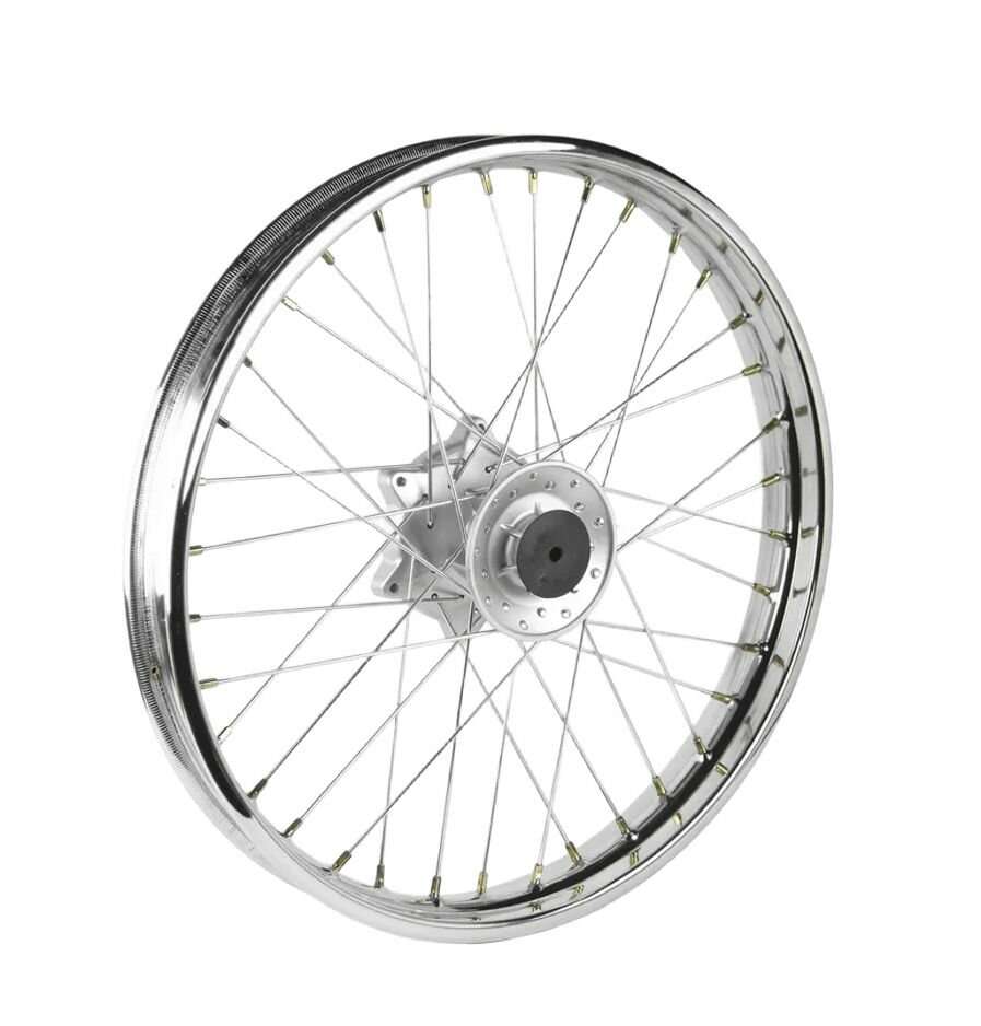 Диск колесный для мотоцикла передний 21'х1,85 Sport-001, 006, 250GY-5, TTR250R (обод-ступица серебро)