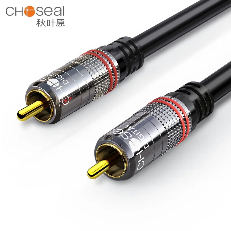 CHOSEAL RCA кабель 5м для сабвуфера