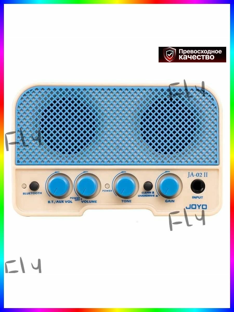 Компактный гитарный усилитель с Bluetooth и овердрайвом-5W