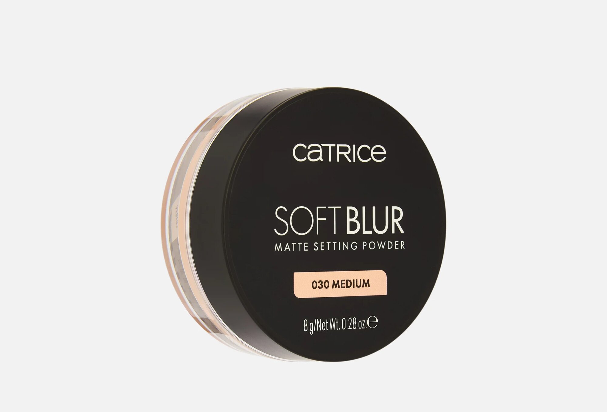 Рассыпчатая пудра для лица Catrice Soft Blur Matte Setting, оттенок 030, Medium, 8 г