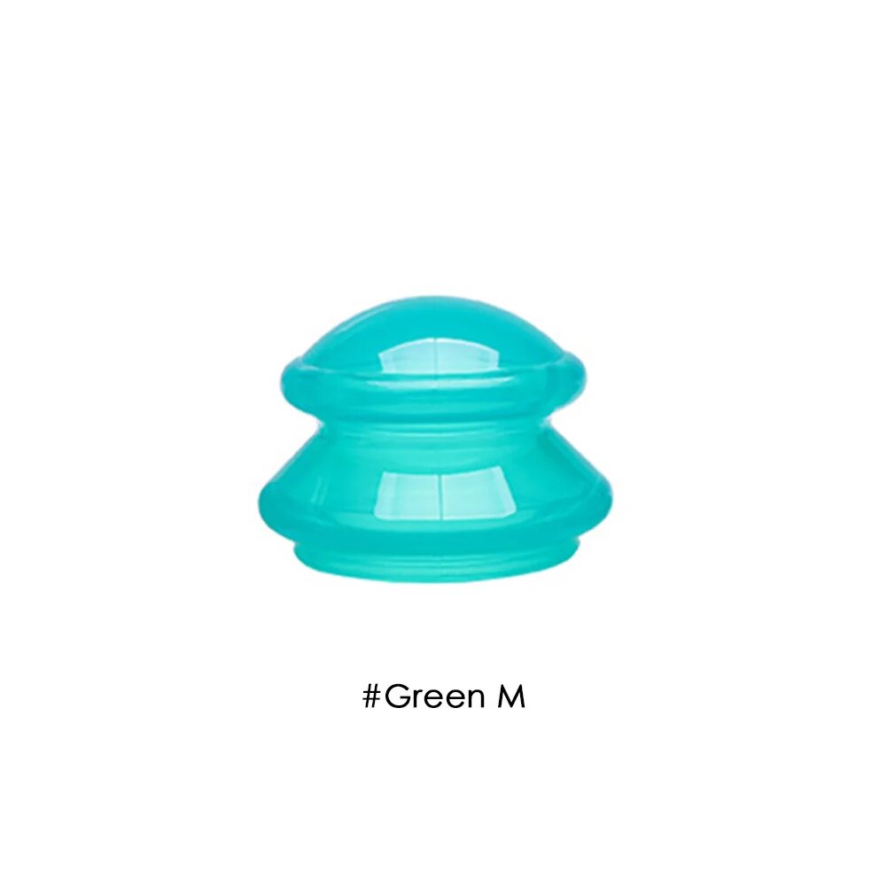 Силиконовые массажные присоски Green M