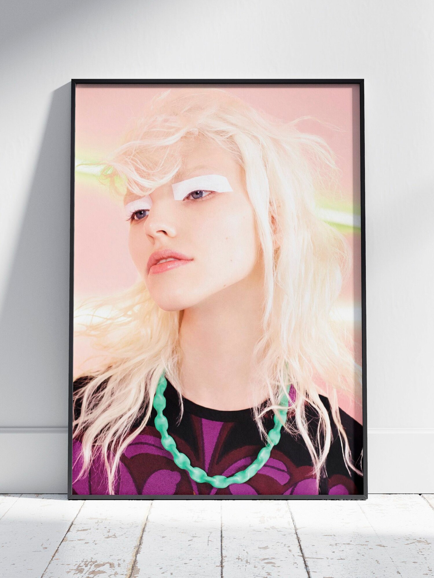 Плакат на стену для интерьера Саша Лусс (Sasha Luss 6) - Постер по модели, бренду и моде формата A4 (21x30 см)