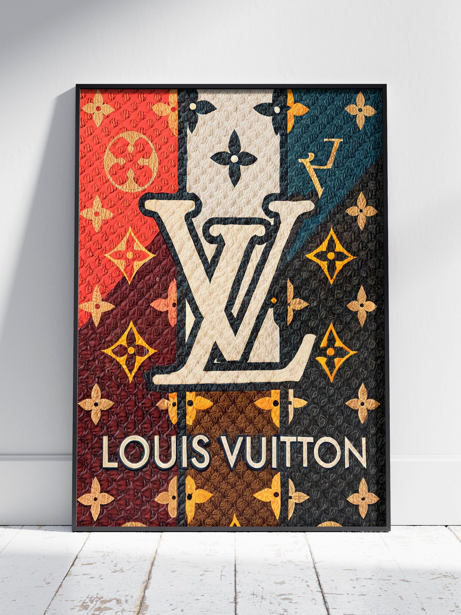Плакат на стену для интерьера Луи Виттон (Louis Vuitton 5) - Постер по модели, бренду и моде формата A4 (21x30 см)