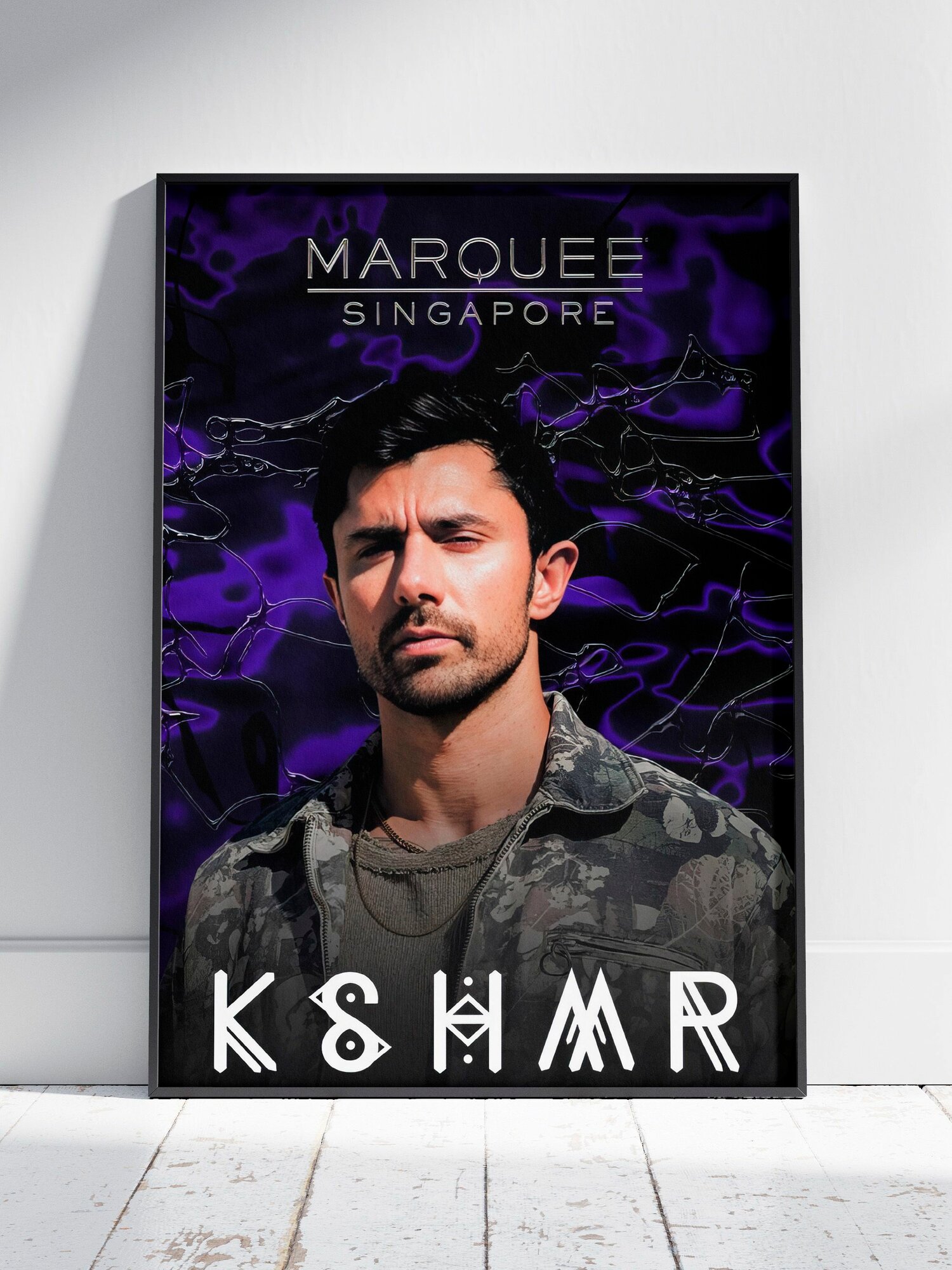 Плакат на стену для интерьера Кашмир (Kshmr 1) - Постер по музыке и артисту формата A4 (21x30 см)