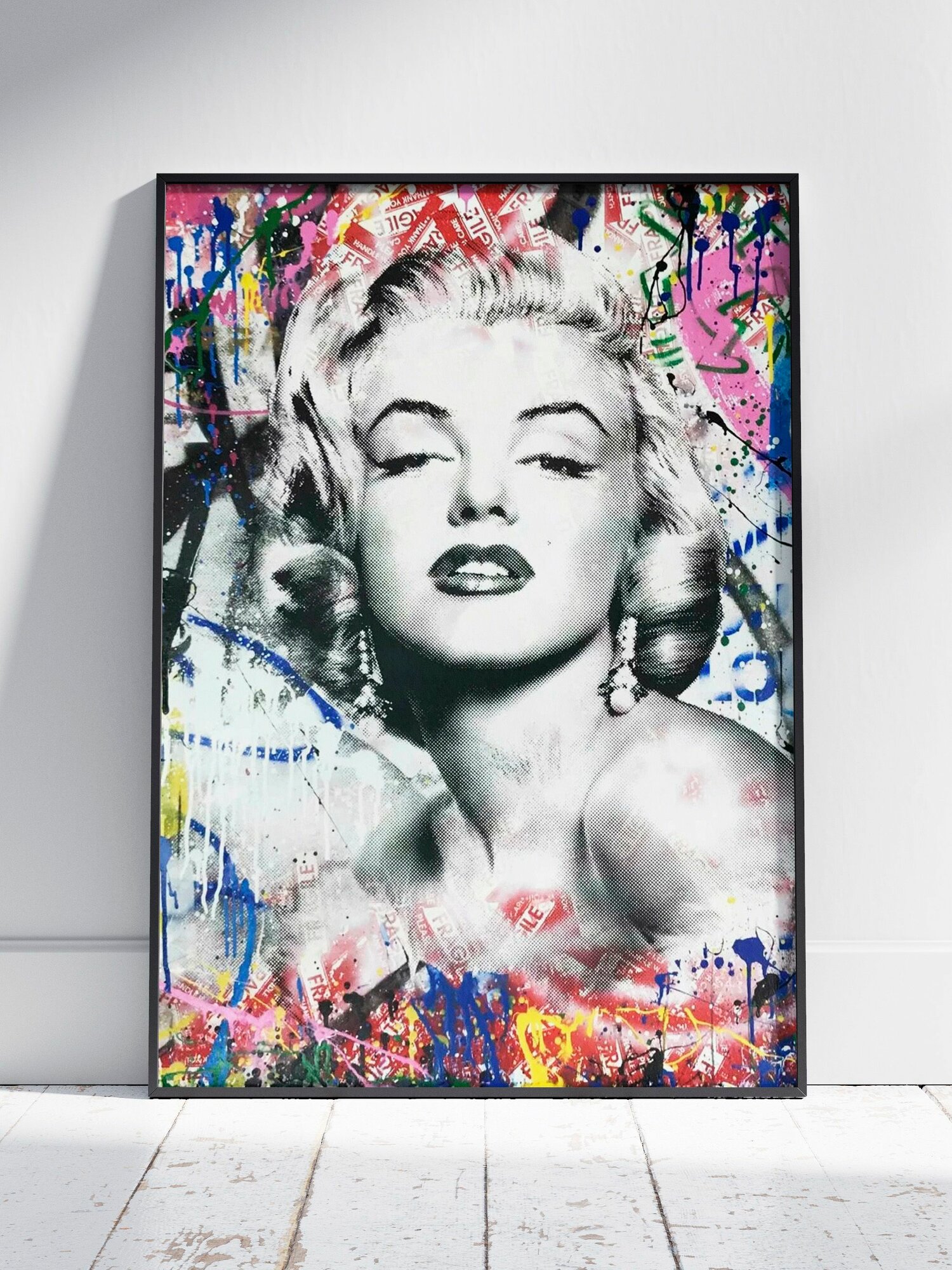 Плакат на стену для интерьера Мэрилин Монро (Marilyn Monroe 35) - Постер по актеру фильма, кино, сериала формата A4 (21x30 см)