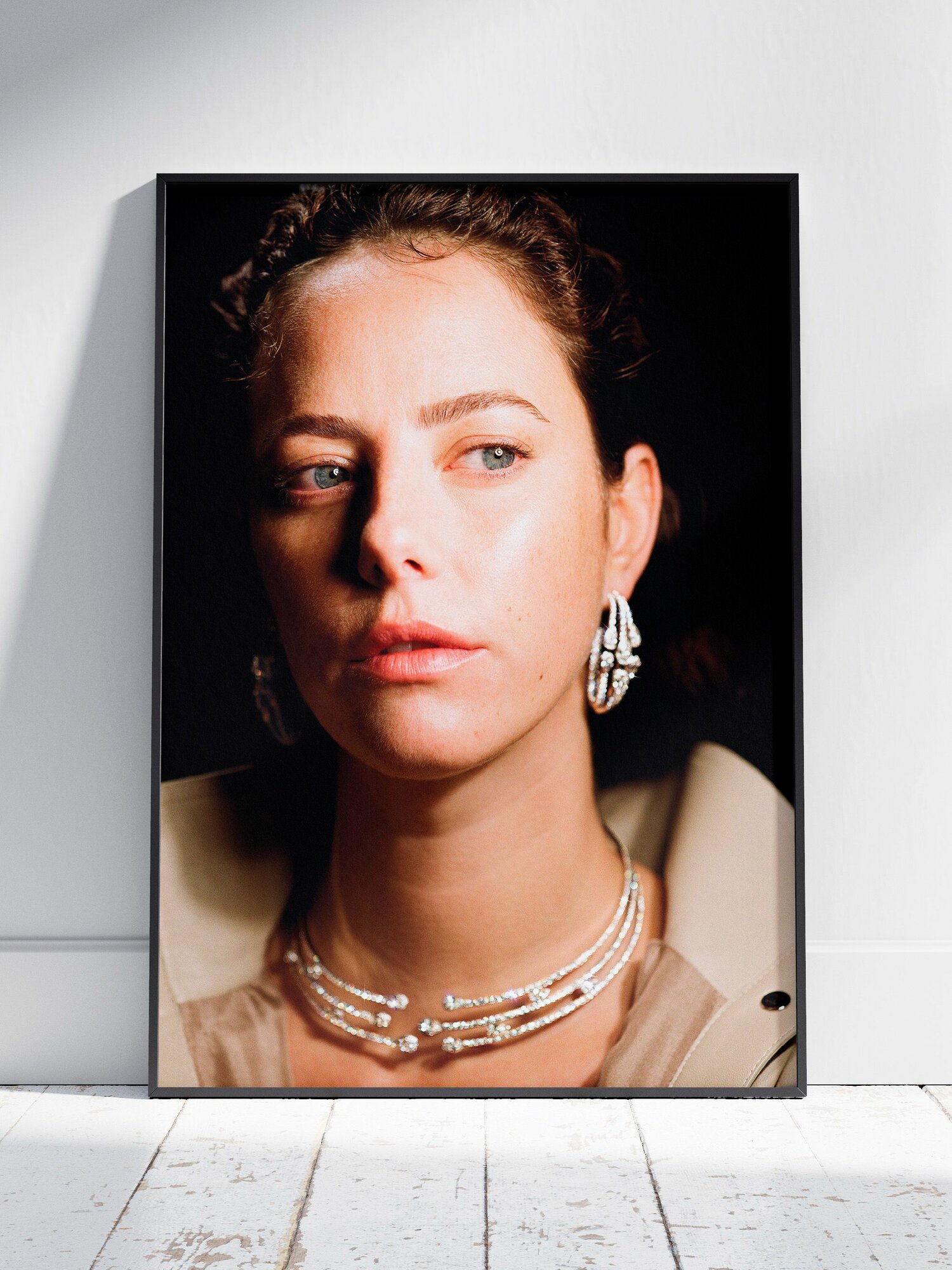 Плакат на стену для интерьера Кая Скоделарио (Kaya Scodelario 9) - Постер по актеру фильма, кино, сериала формата A4 (21x30 см)