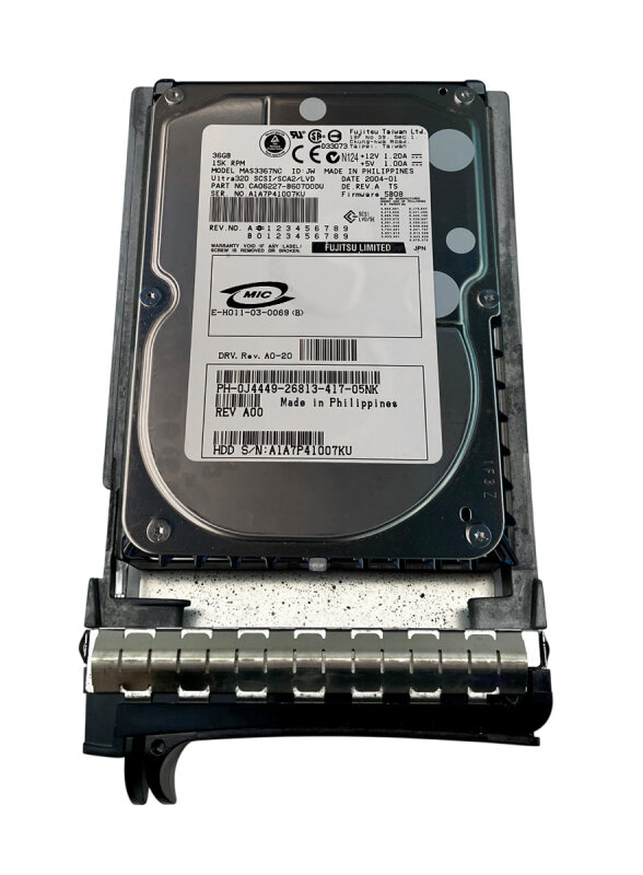 Жесткий диск Dell 36Gb 15000 U320SCSI 3.5" HDD 0J4449