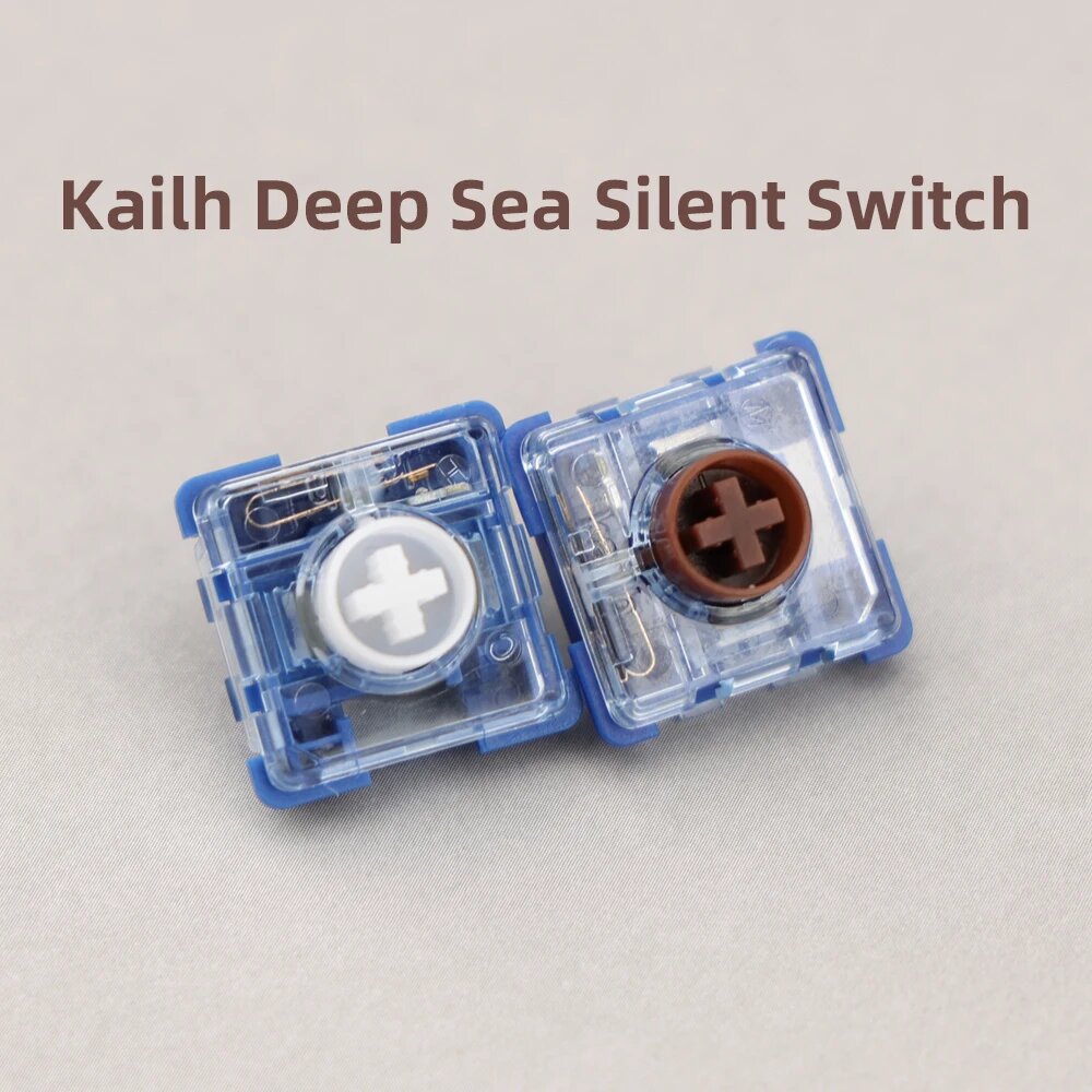 Кайлх Deep Sea Silent Switch, 90pcs Linear Islet
