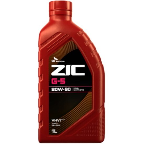 Трансмиссионное масло Zic G-5 80W-90 синтетическое 1 л