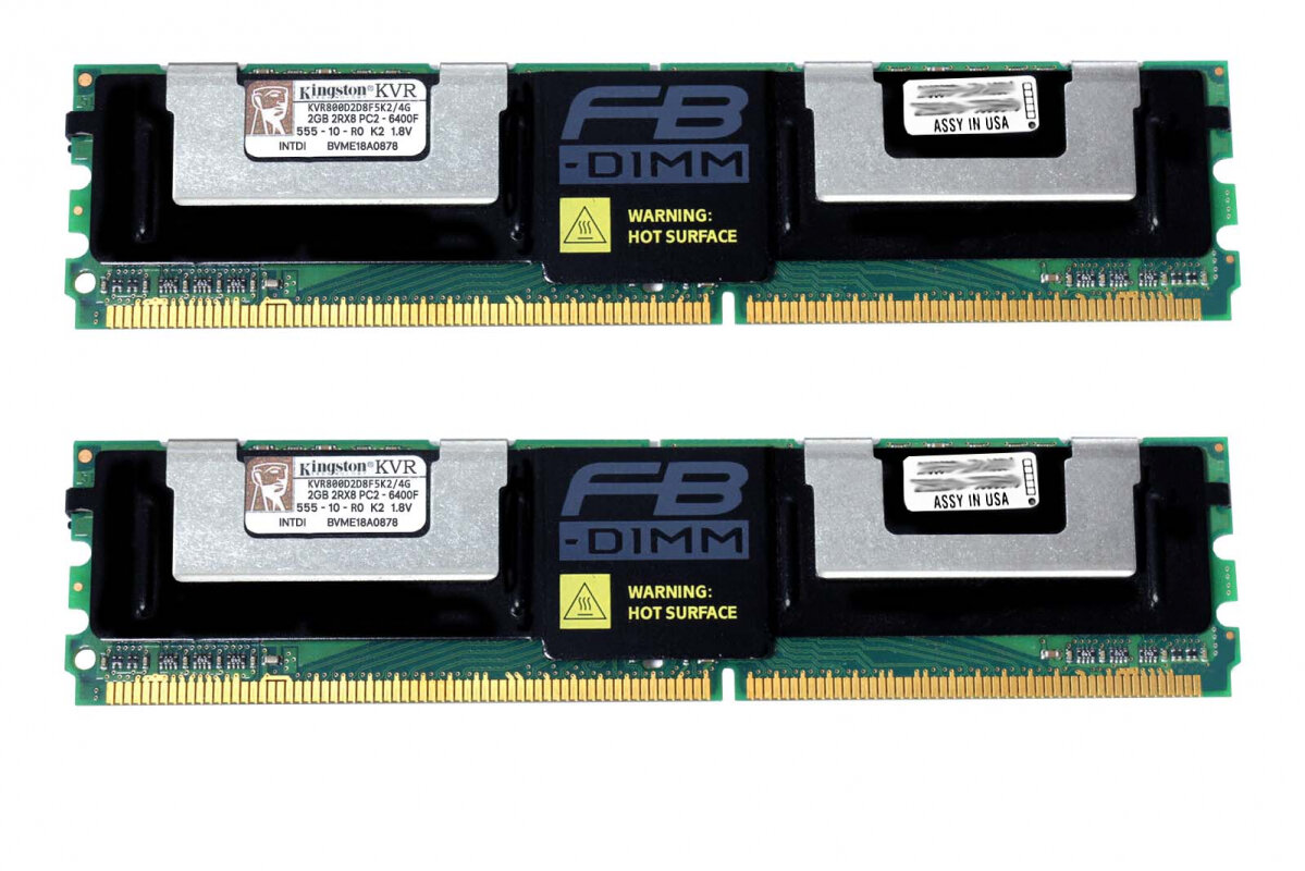 Оперативная память Kingston KVR800D2D8F5K2/4G DDRII 4Gb