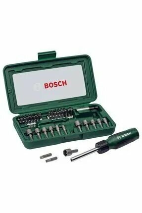 Набор отверток и торцевых наконечников Bosch из 46 деталей
