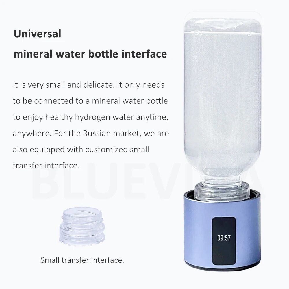 BlueVida Max 4500ppb Генератор водородной воды, Blue — фото 1