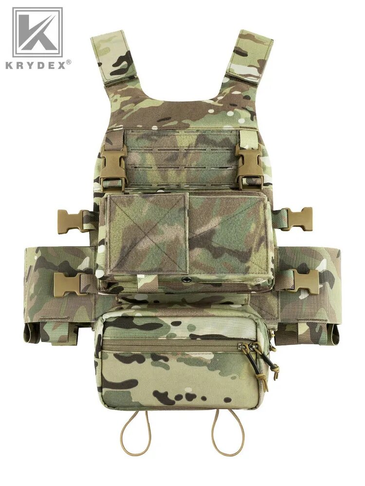 Krydex Gear Страховочный жилет мужской, рипстоп, камуфляж, арт. 3450310954