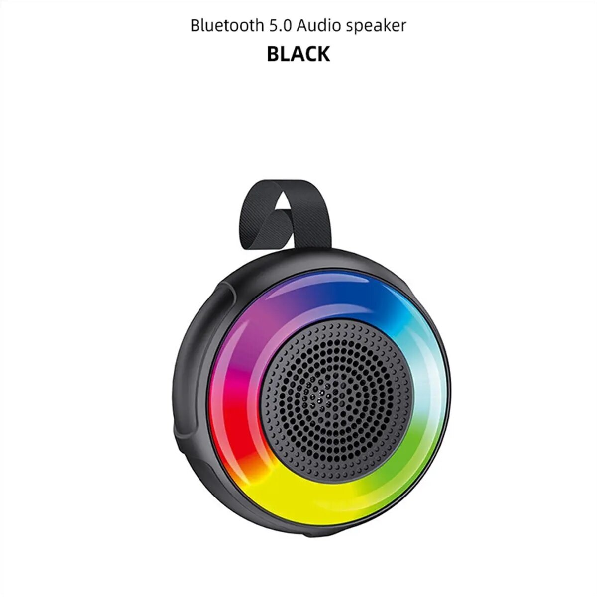 Портативный Bluetooth-динамик AT41 черный пластик