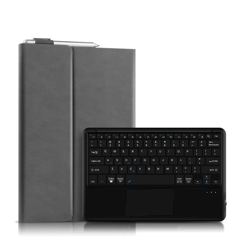 Серебристо-серый + сенсорная клавиатура с Bluetooth для Huawei MateBook E 2015/17/18 моделей