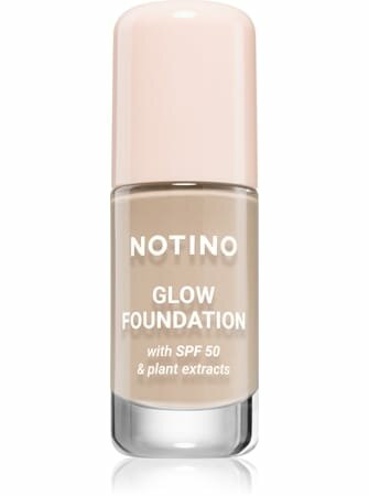 Тональный крем Notino Foundation Glow с SPF 50 и растительными экстрактами, 01 светлый нейтральный, 30 мл