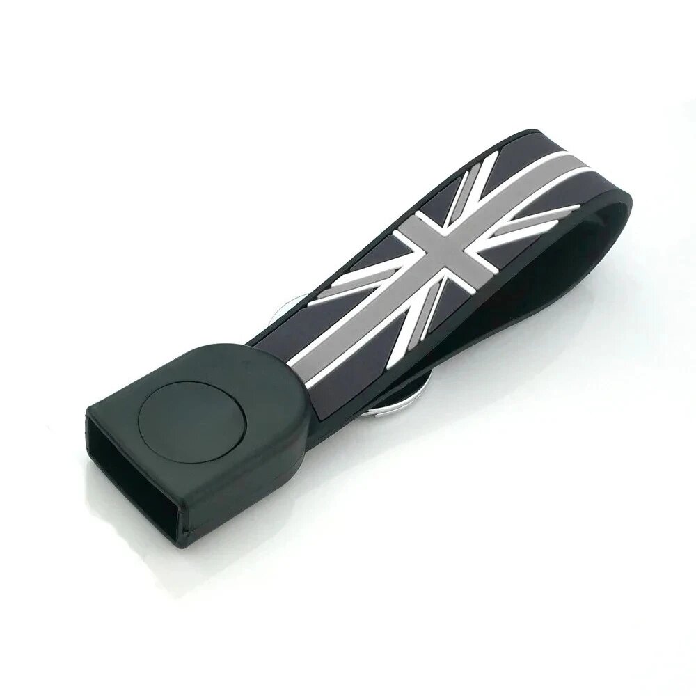 Брелок для ключей Mini Cooper Union Jack Gray Jack
