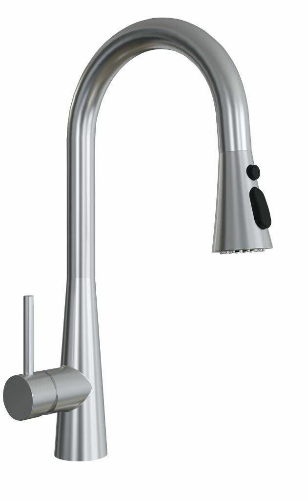 Смеситель для кухни Florentina вита PRO SS нержавеющая сталь (VITA PRO Stainless steel)