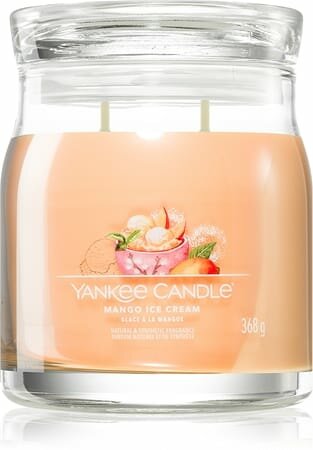 Свеча Yankee Candle Mango Ice Cream Signature, унисекс, 368 г